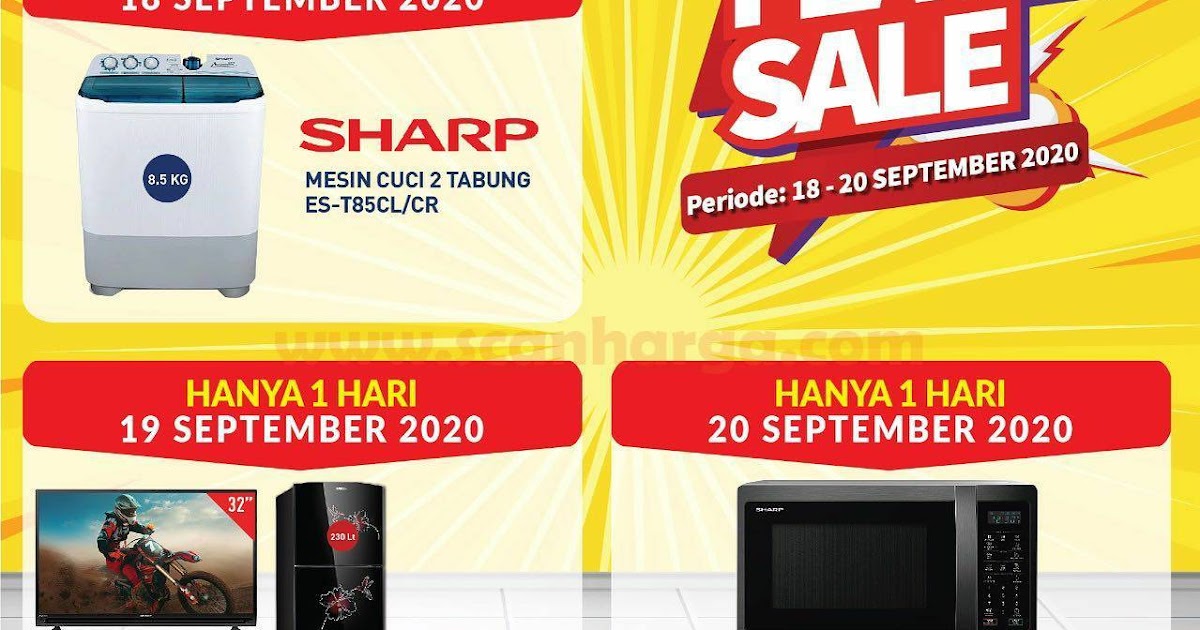 Promo Hypermart Flash Sale Spesial Elektronik! | scanharga