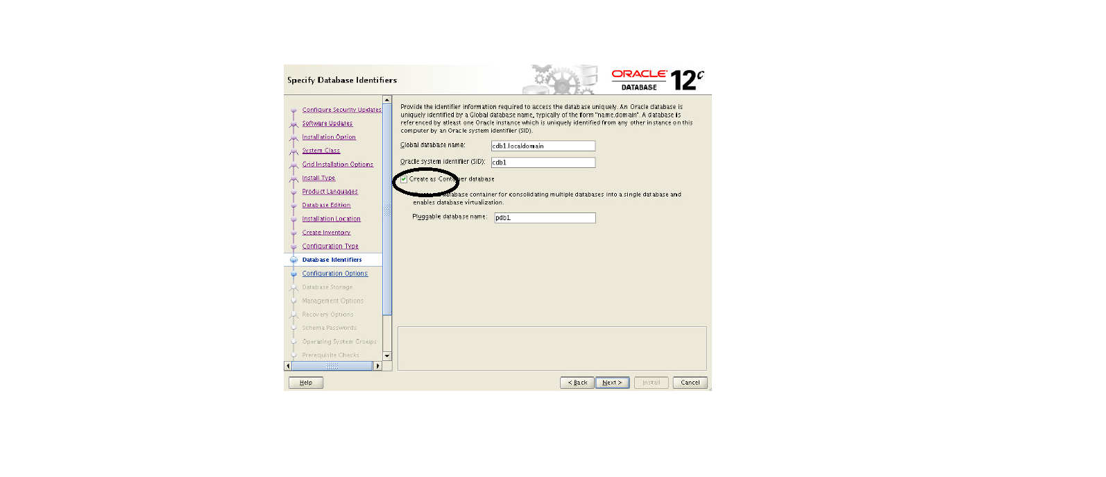 Abdulwasiq The Selected Oracle Database Is Not Configured To Use The