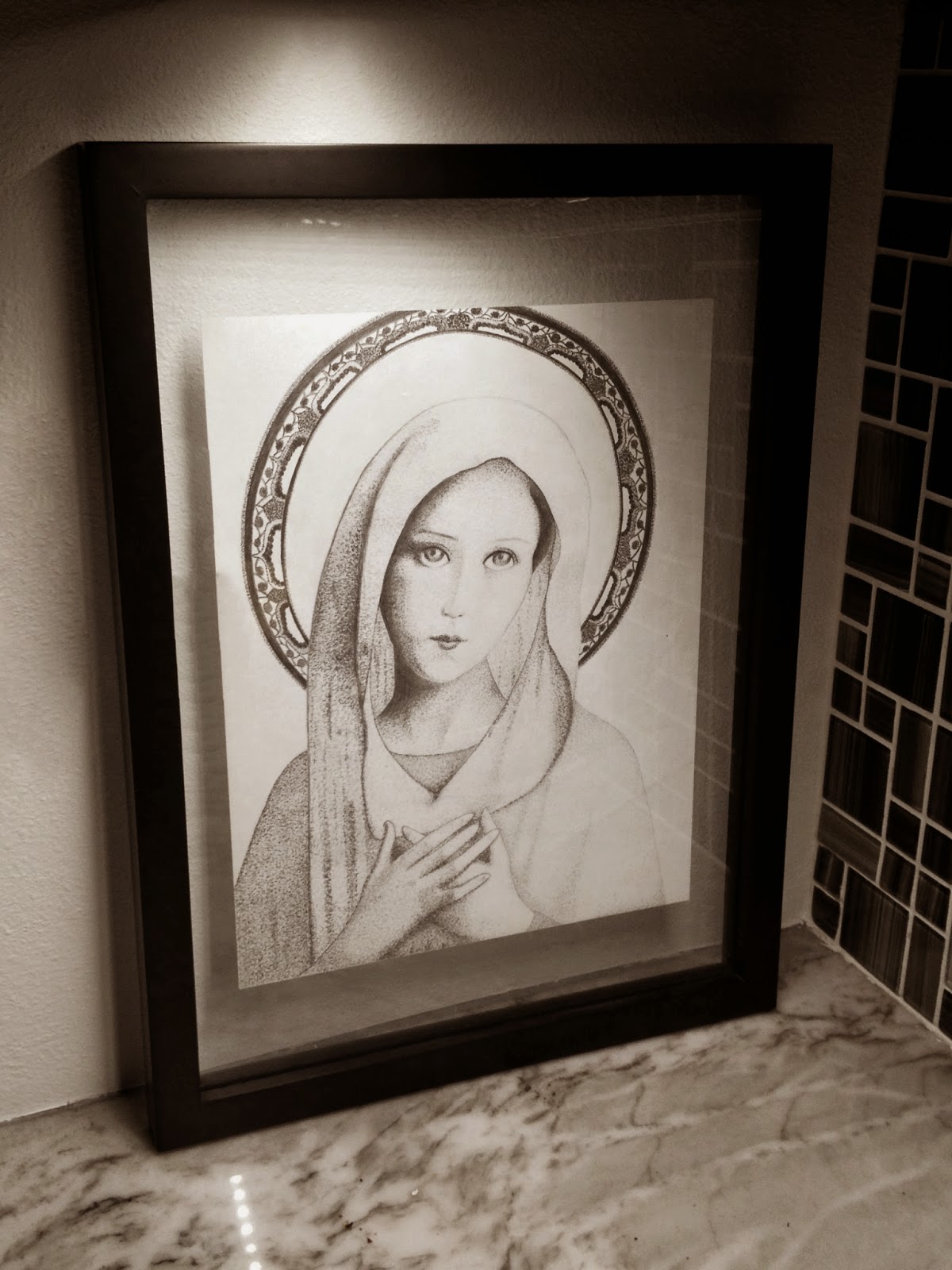 VandL: How to Frame Sketches As Artwork