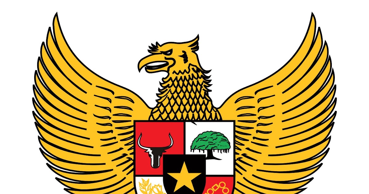 Download Logo | Vector | Gratis: Logo Garuda Pancasila Berwarna | Warna ...