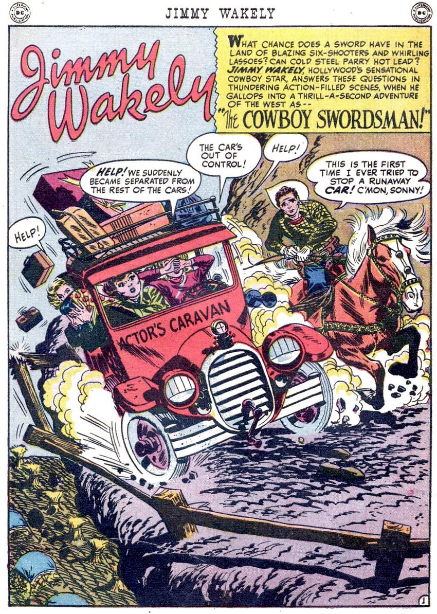 Pellucidar Offerings 3: Cowboy Swordsman Jimmy Wakely Tale By Alex Toth