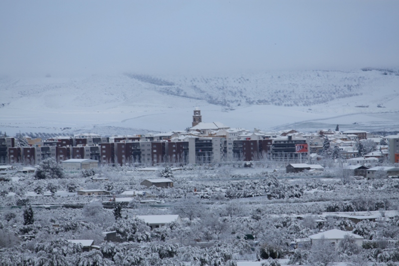 Parroquia sierra nevada: Nieve en Gójar, Otura, Alhendín, Granada