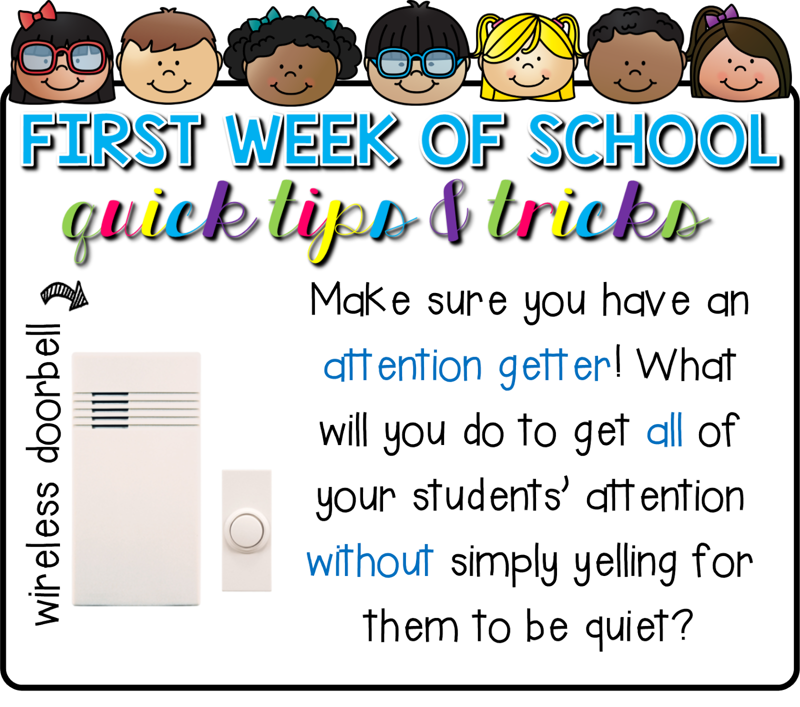 Read Like A Rock Star! : First Week of School: Quick Tips and Tricks ...