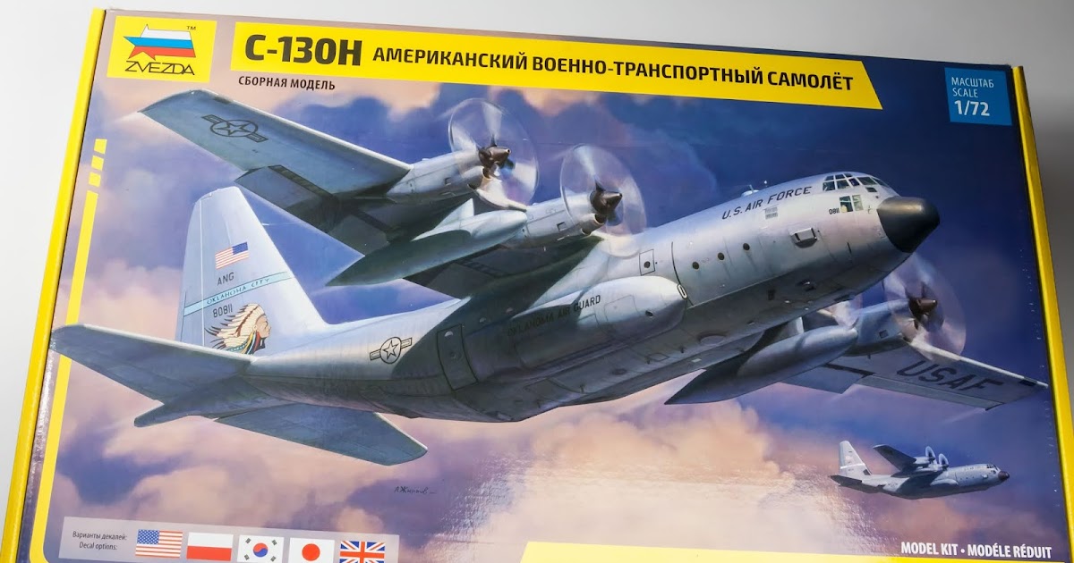 MODEL SECTOR: C-130 H, Zvezda 1:72 (nr 7321)
