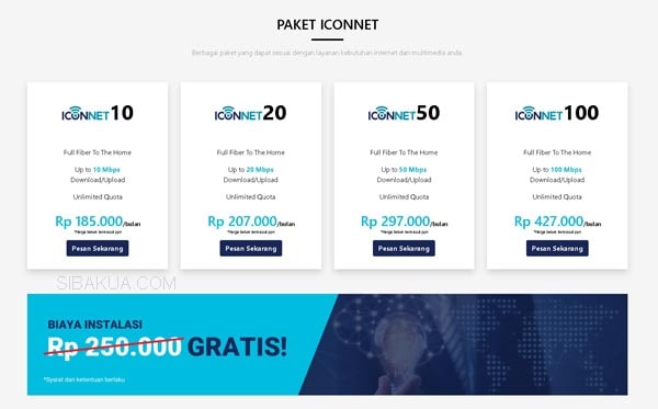 Cara Daftar Internet PLN ICONNET Plus Terbaru | SIBAKUA
