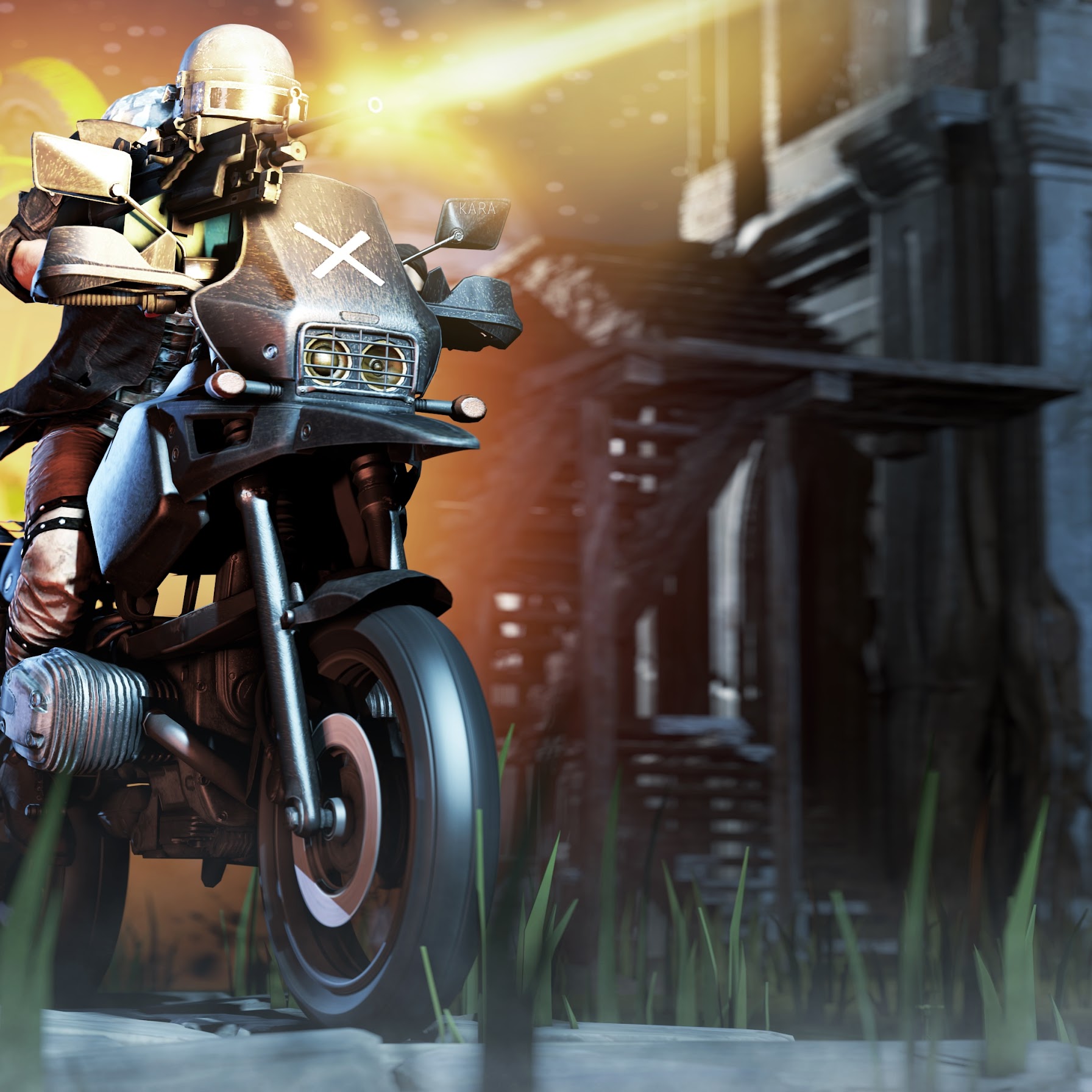 PUBG, PlayerUnknown's Battlegrounds, Motorcycle, 4K, #55 Wallpaper ...