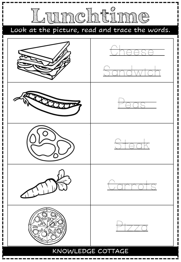 Topic 4 Lunchtime Worksheets Part 1 topic-4-lunchtime-worksheets-part-1