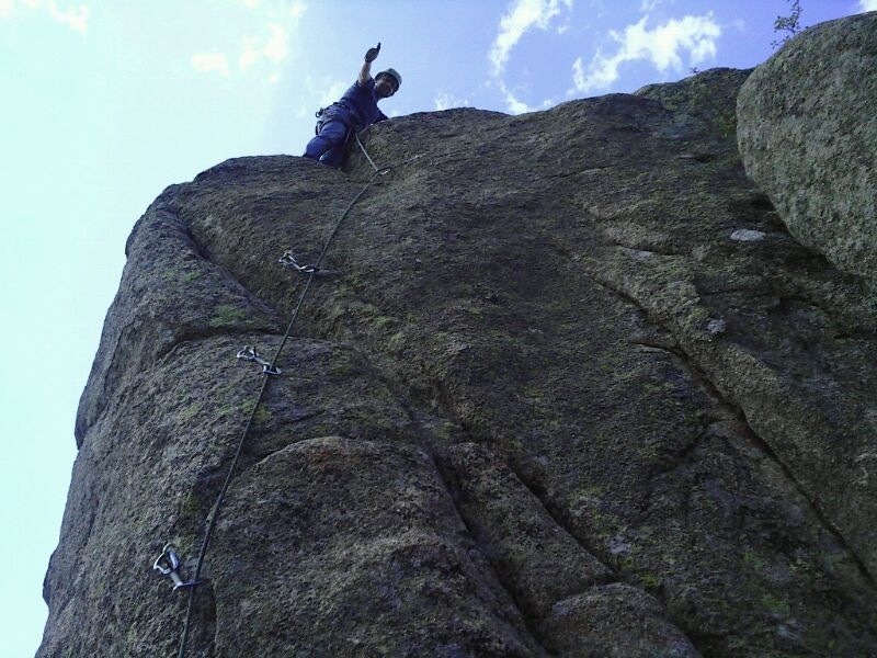 El Blog de Treparriscos: Escalada en los Riscos de la Cueva (Peguerinos ...
