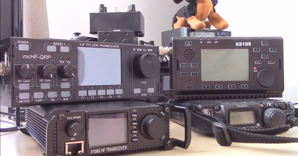 Ham Radio Canada: QRP Rig Comparison , FT817 / X108G / X5105 / mcHF RS-918