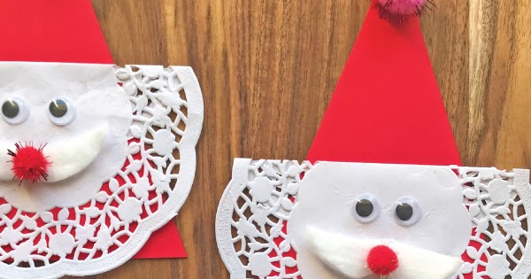Easy Santa Craft for Kids | From the Pond