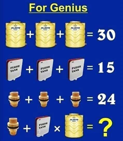 Water Tank Flush Tank Connector Puzzle - with Answer - Forward Junction ...