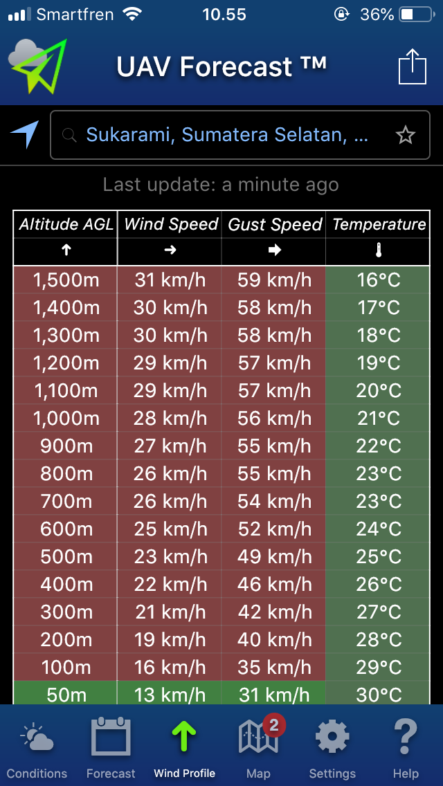 Teknisi Berbagi: Aplikasi UAV Forecast yang berguna untuk Penerbangan Drone