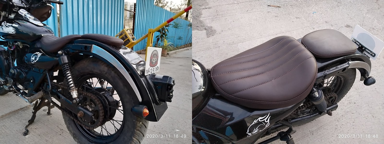 BORN TO RIDE - new Modified Bajaj Avenger: Bajaj Avenger haley theme ...