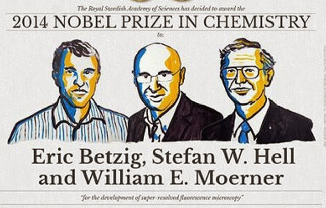 Entregan Nobel de Química a creadores de microscopio fluorescente