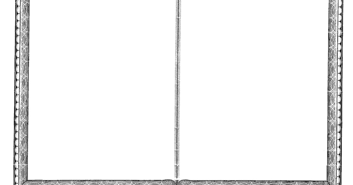 Digital Stamp Design: Commercial Use Old Book Design Digital Frames ...