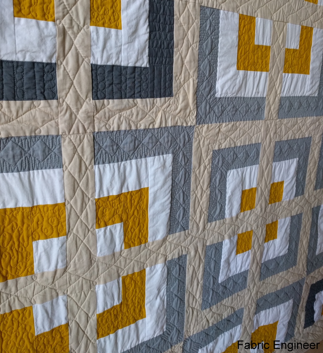 Fabric Engineer: Wedding quilt