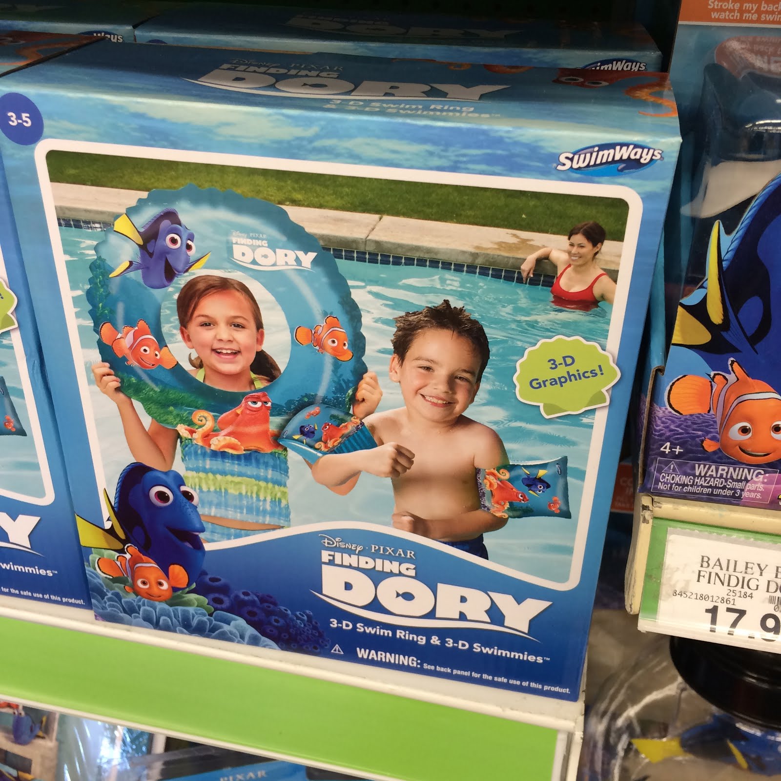 Dan the Pixar Fan: Events: Finding Dory Merch Release (Swim Gear, Water ...