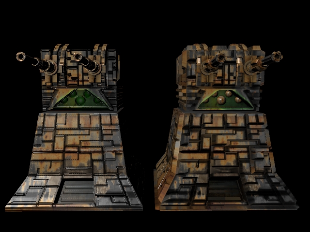 MHill's Blog: Normal Map Turret