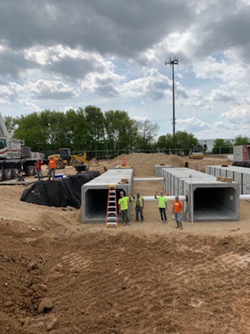 Crest Precast Concrete: Precast Detention Tank