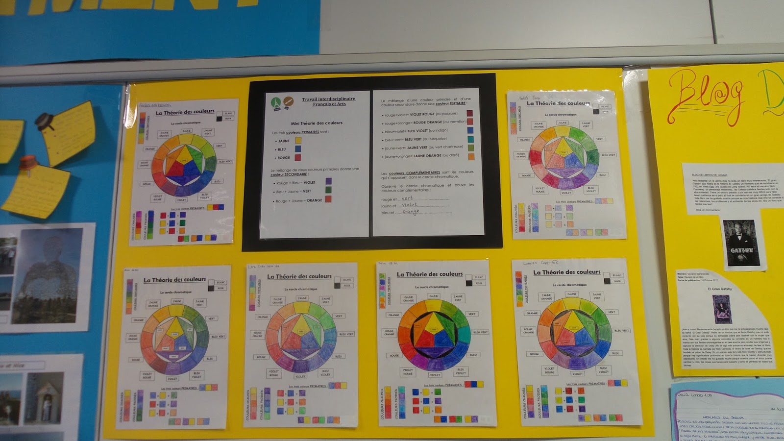 Idées pour le FLE: La théorie des couleurs