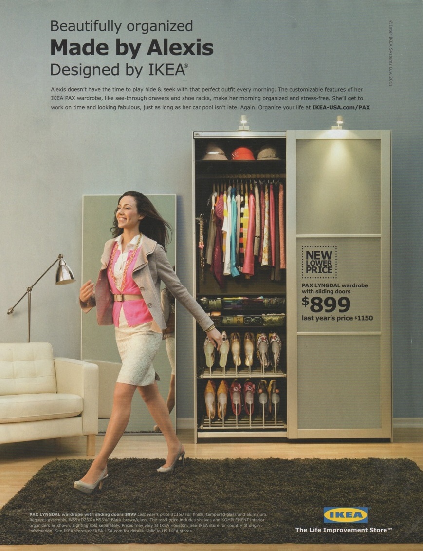 J.Crew Aficionada: J.Crew Inside Ikea's Closet {of course!}