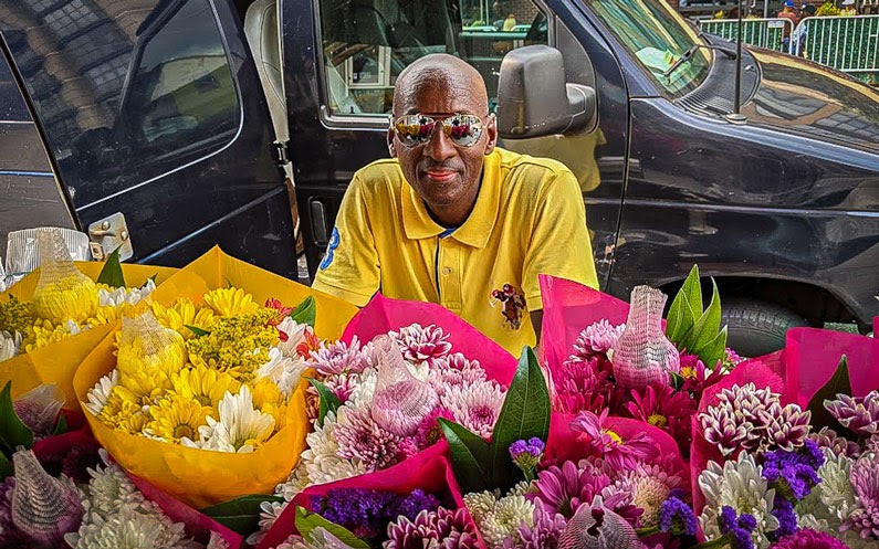 One Photograph a Day: The Flowerman