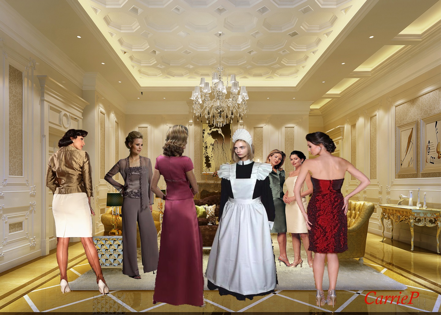 Carrie P56: Afternoon Tea with the Ladies