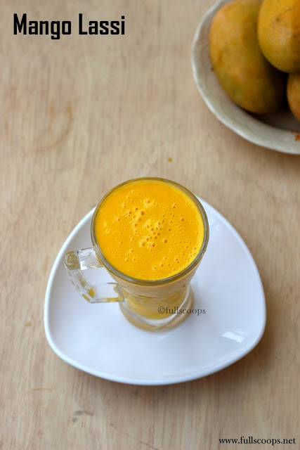 Mango Lassi Recipe ~ Full Scoops - A food blog with easy,simple & tasty ...