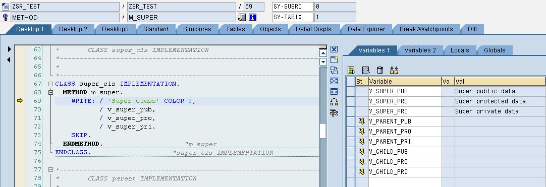 SAP ABAP 4 Tutorial: Inheritance Concept in OOPs