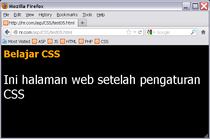 Membuat File Css Yang Terpisah Dari Html External Css Niguru Indonesia