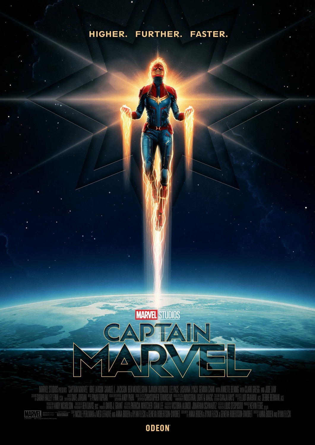The Blot Says...: Odeon Exclusive Captain Marvel Movie Poster by Matt ...