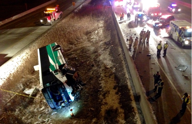 BuzzCanada: GO transit bus crash on Highway 407 leaves 1 dead in ...