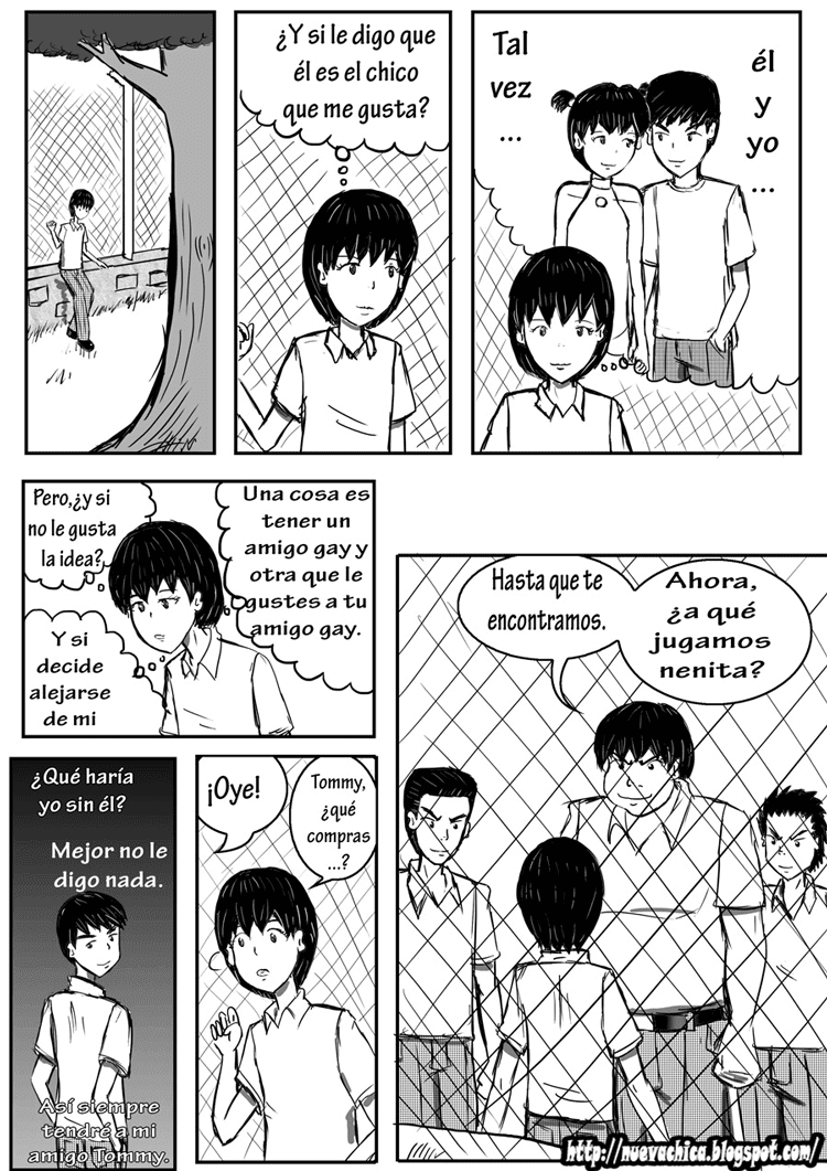 La Nueva Chica Del Barrio - Web Cómic: Un Día de Escuela pag10