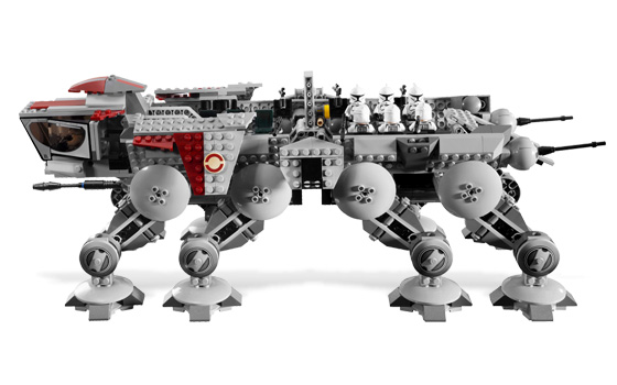 Legoreve: Republic Dropship with AT-OT Walker - Lego 10195