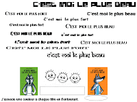 Maternelle: C'est moi le plus beau, C'est moi le flus fort par Mario ...