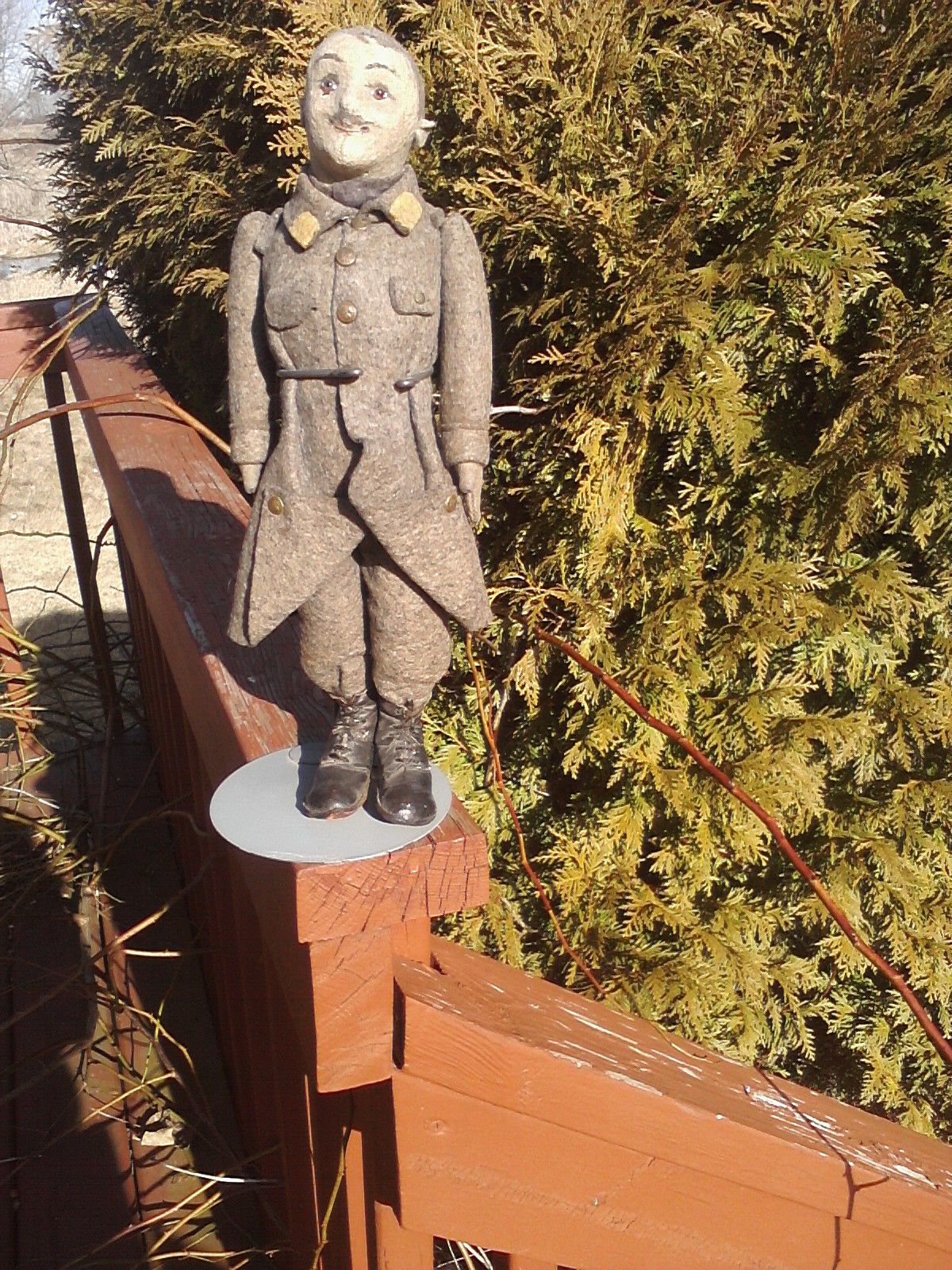 MY STEIFF LIFE: This Vintage Felt Soldier Doll Has Uniform Appeal