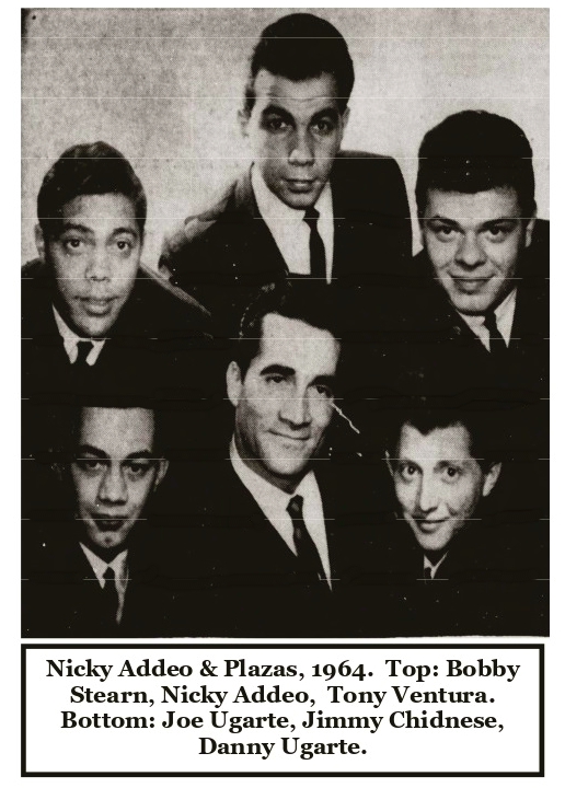 WHITE DOO-WOP COLLECTOR: NICKY ADDEO & THE PLAZAS...Revelation VII records