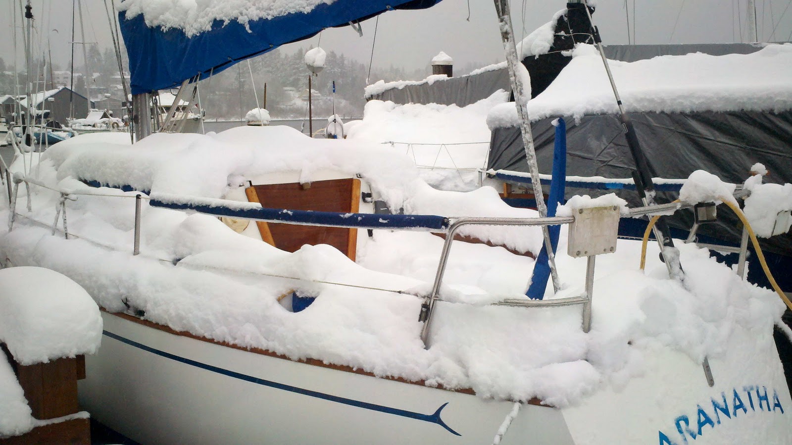 Boatless Barbara: No Sailing in the Snow