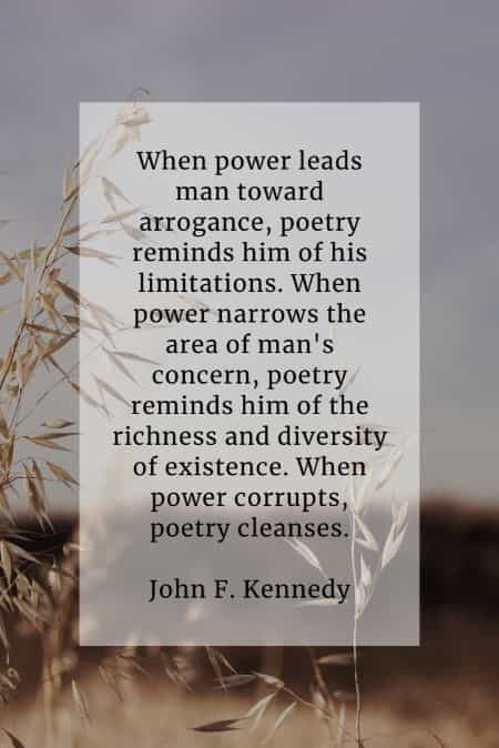 50 Poetry quotes that will inspire your mind and soul