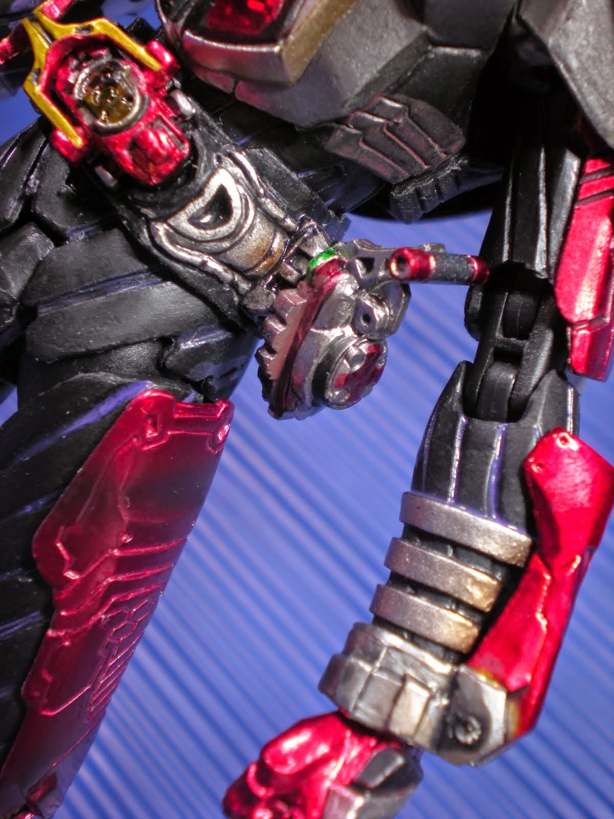 Kamen Rider World: Tutorial Custom SIC Hyper Zabee / Hornet Part 4