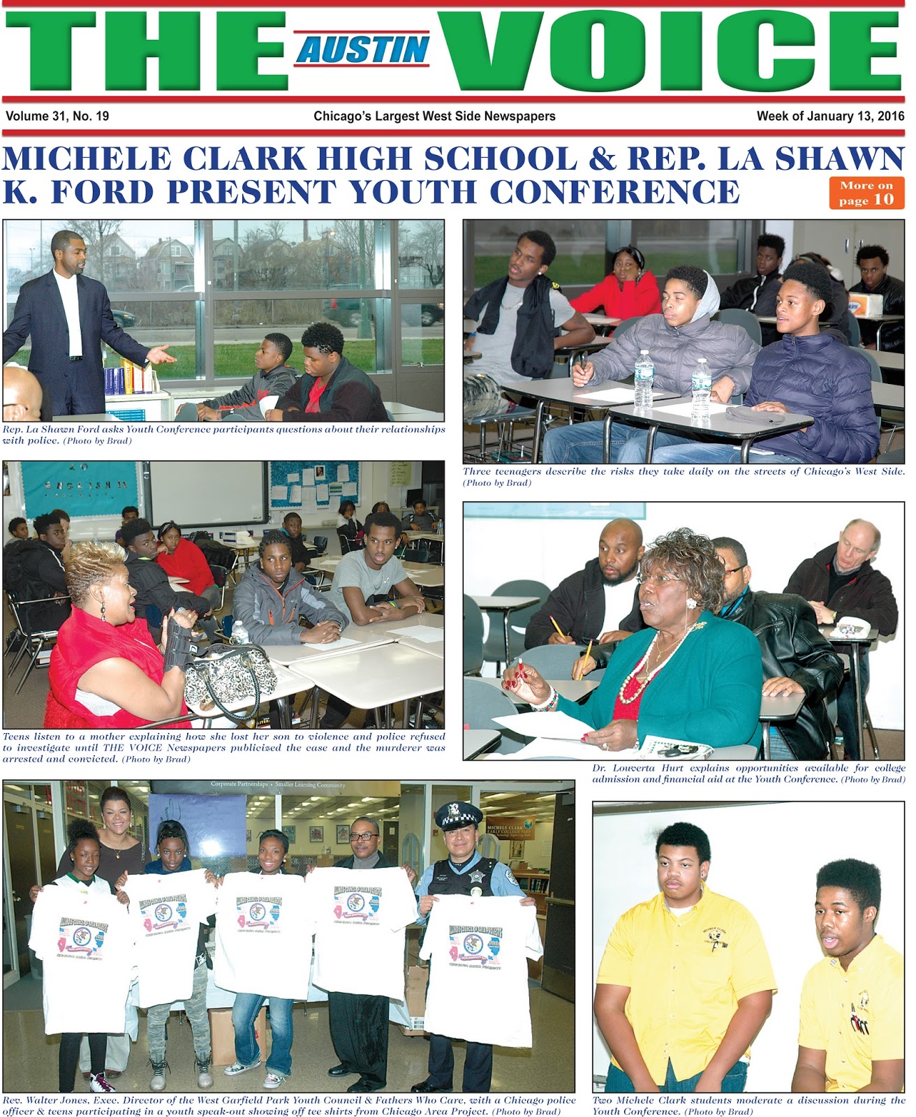 The Voice Newspapers, Serving Chicago's West Side: MICHELE CLARK HIGH ...