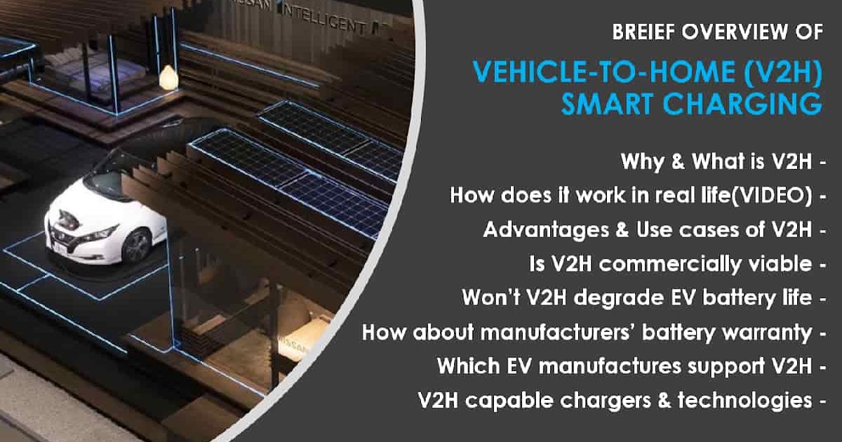 Elektroautos können Ihr Haus über ein intelligentes Aufladen von ...