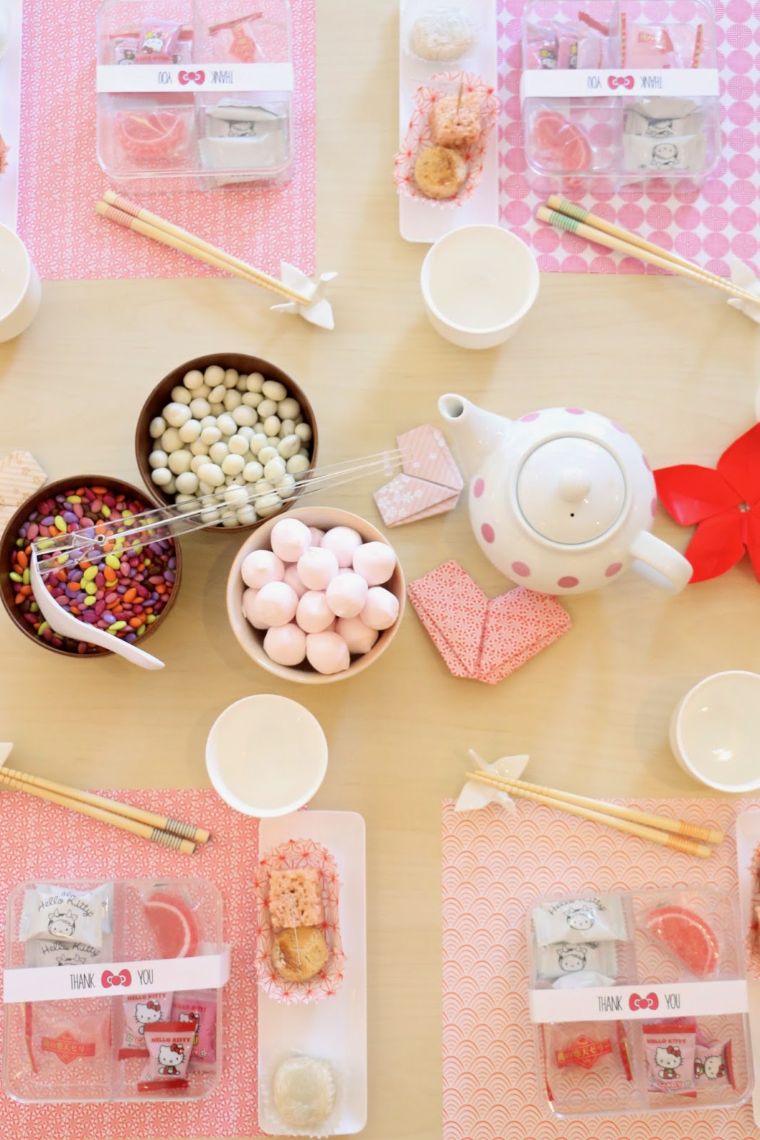 Natalie's Hello Kitty Tea Party | Craft and Couture
