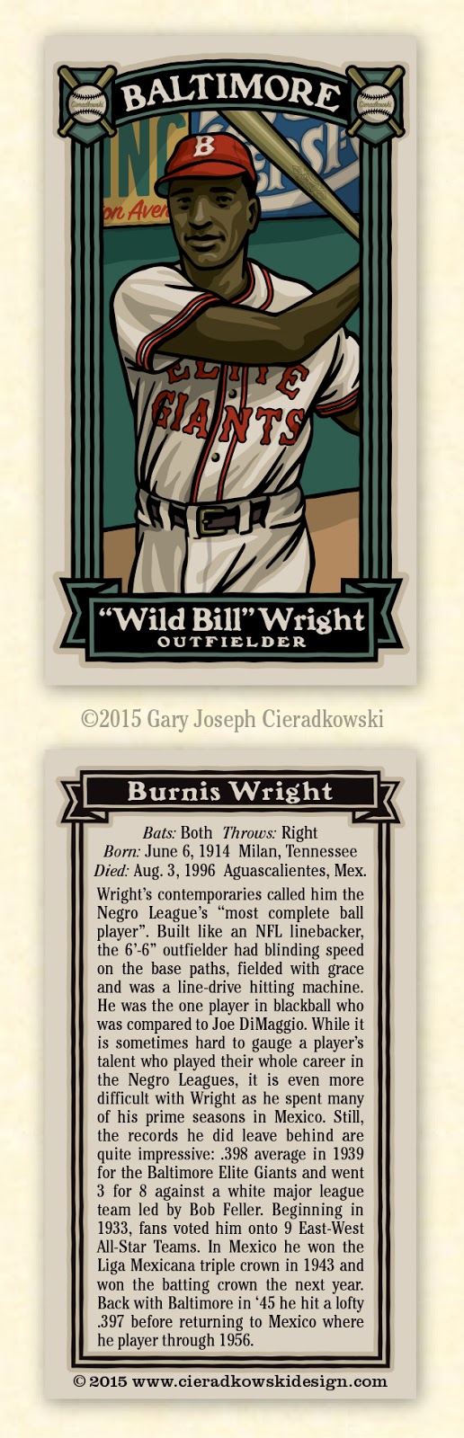 The Infinite Baseball Card Set: 221. Wild Bill Wright: The Neglected ...