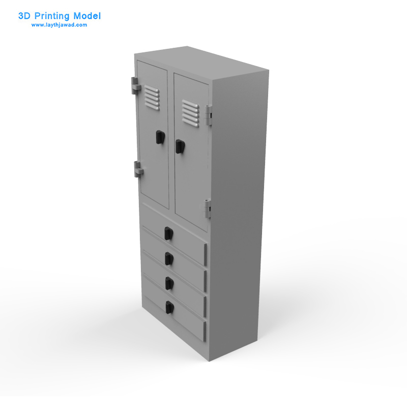 Locker 3D Printing Model | Layth Jawad
