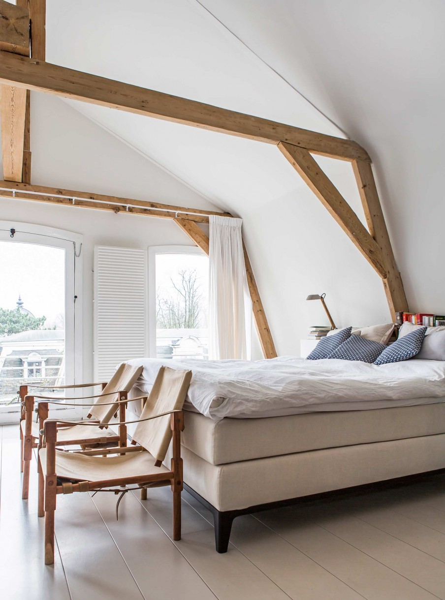 A house with personalized decoration in Amsterdam