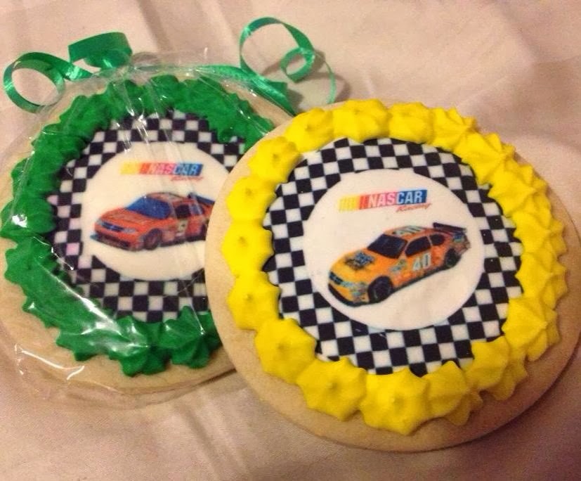 Cookies By Sandra: NASCAR cookies