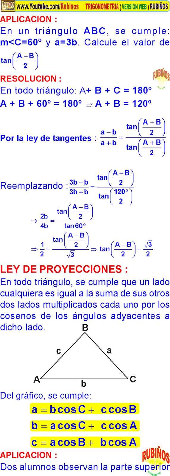 RESOLUCION DE TRIANGULOS OBLICUANGULOS EJERCICIOS RESUELTOS PDF