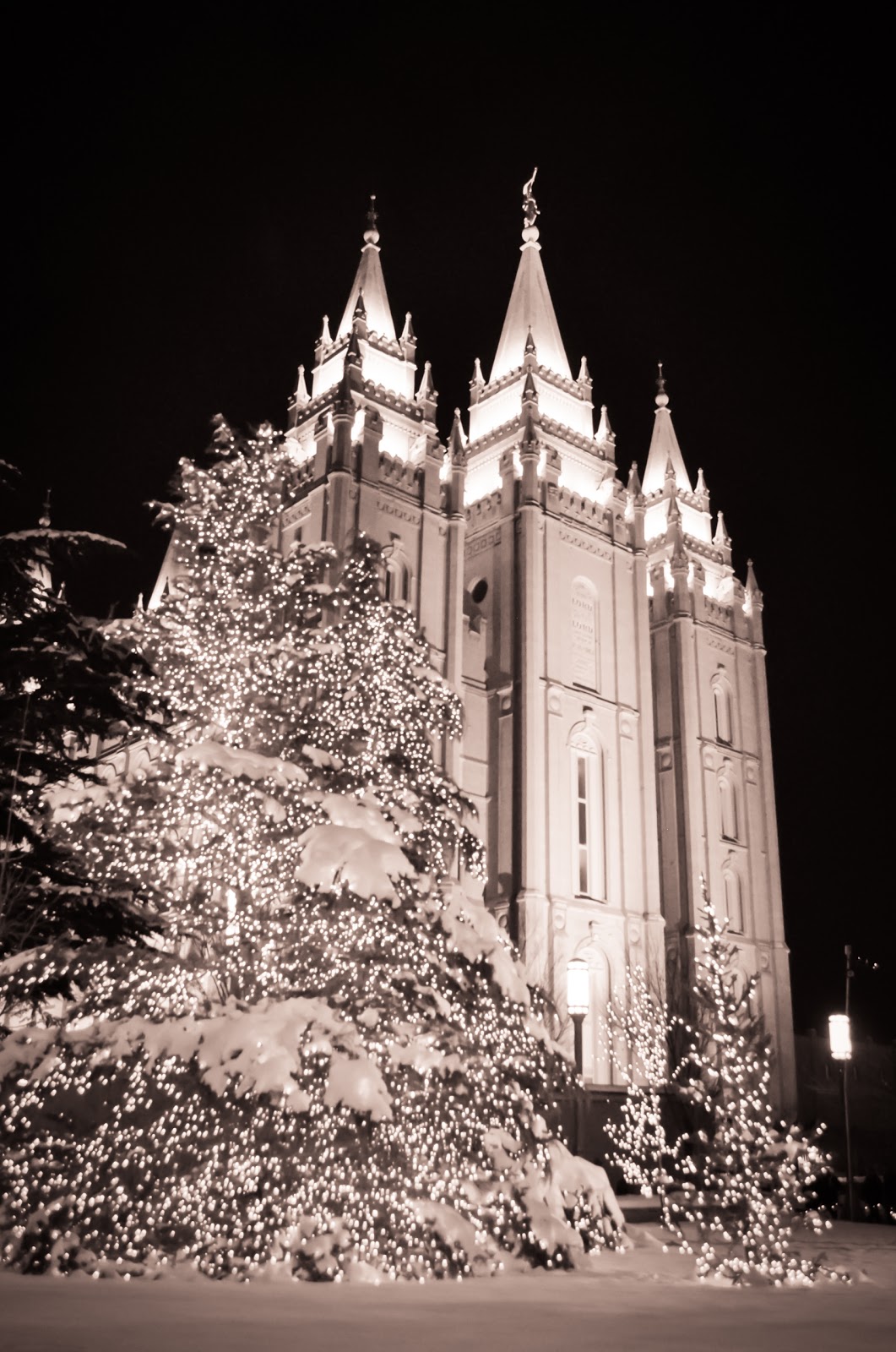 Temple Square Lights