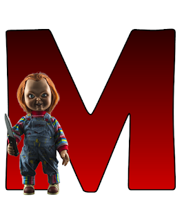 Kits imprimibles gratis : Abecedario chucky